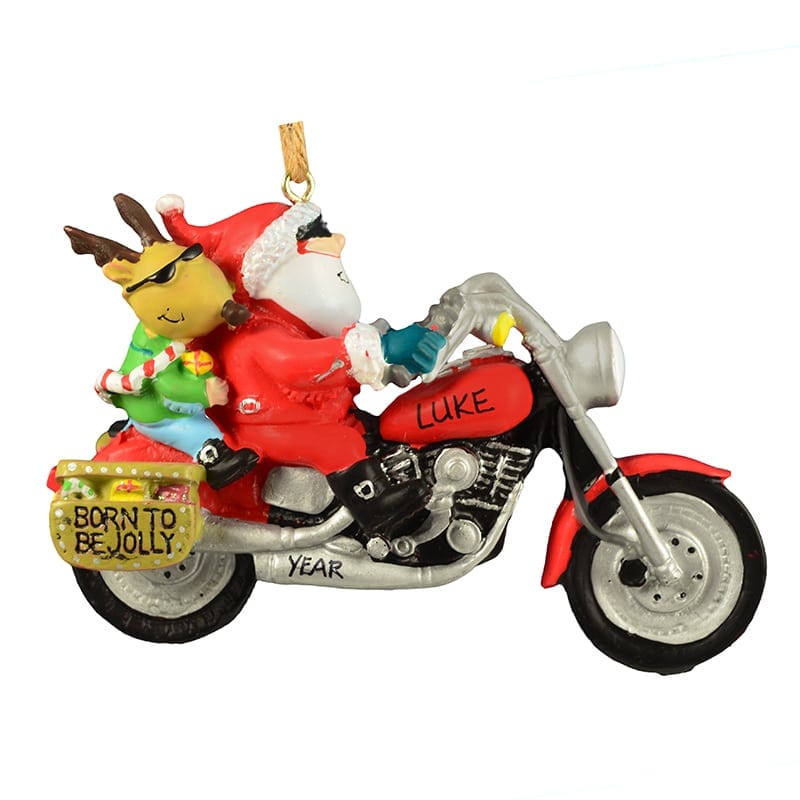 Motorcycle and ATV Ornaments - Personalized Ornaments For You