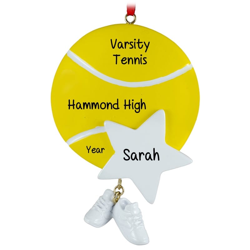 Tennis Ornaments - Personalized Ornaments For You