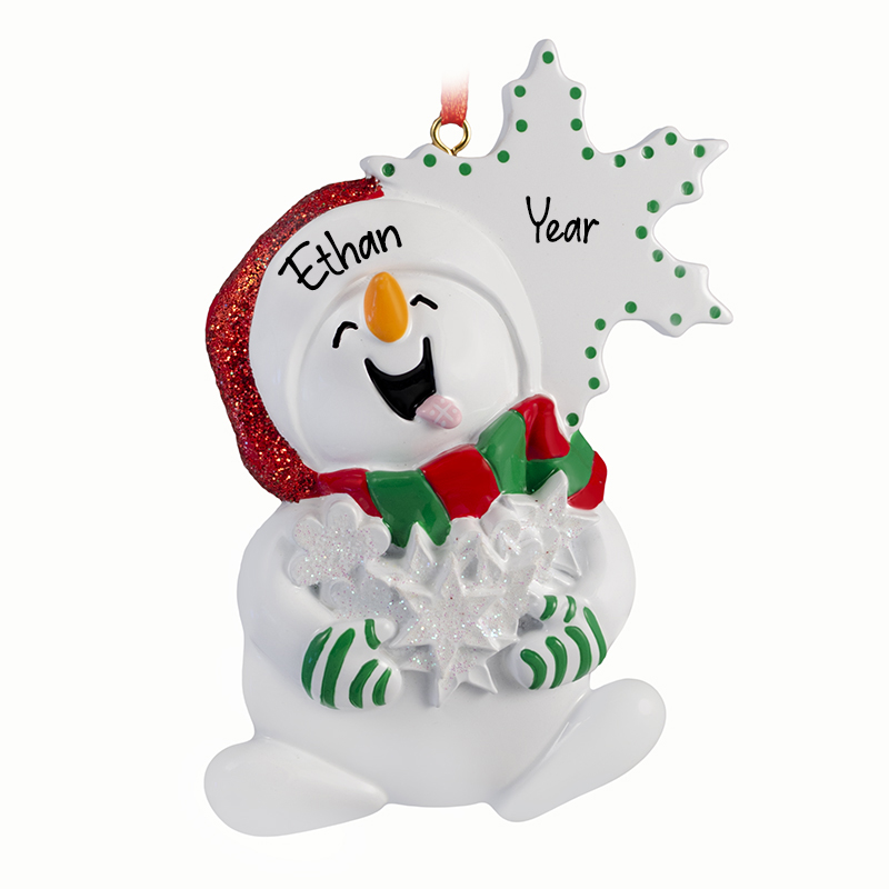 Snowmen Ornaments - Personalized Ornaments For You